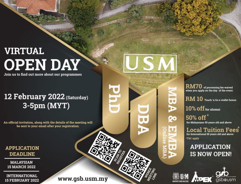 OPEN DAY 2022 – Graduate School of Business